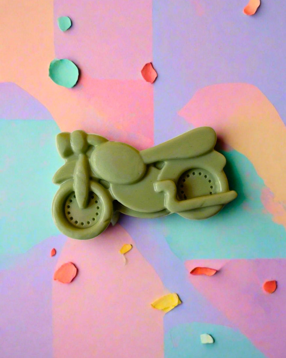 Kids' Bike Shaped Soap Bar - Shea Butter (100g) – Rainvas